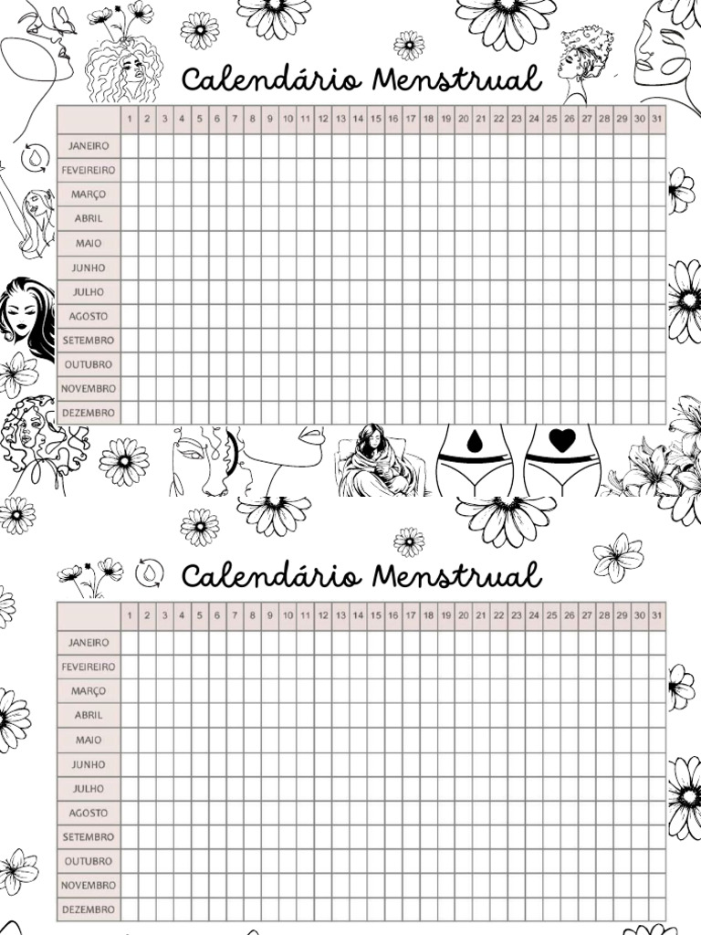 Calendário Menstrual | PDF