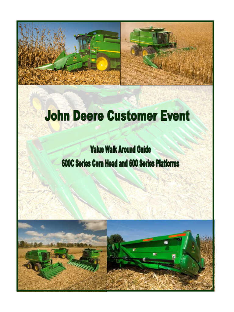 600C - Corn - Head - 600 Series - Platforms - Value - Walk - Around | PDF