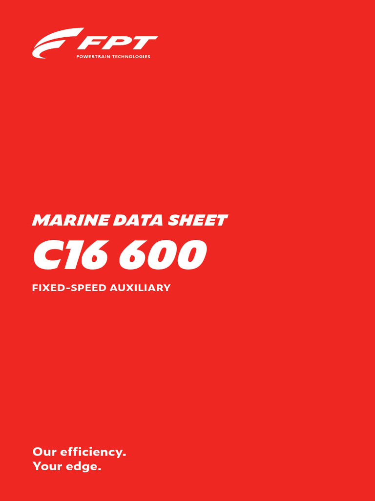 C16_600_GDrive_EN_06_2024 | PDF | Diesel Engine | Engines