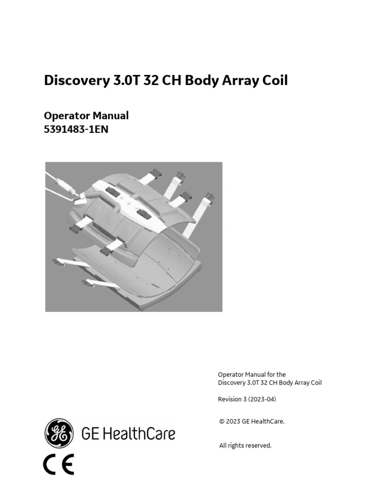 Operator Guide 3T Body Array From 5451891-299 - UM - 5391483-1EN - 3 ...