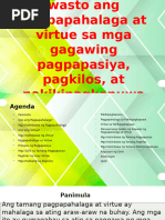 GMRC 7 Q2 6A Mga Paraan NG Pamilya Sa Wastong Pagtugon Sa Pagbabago NG Klima | PDF