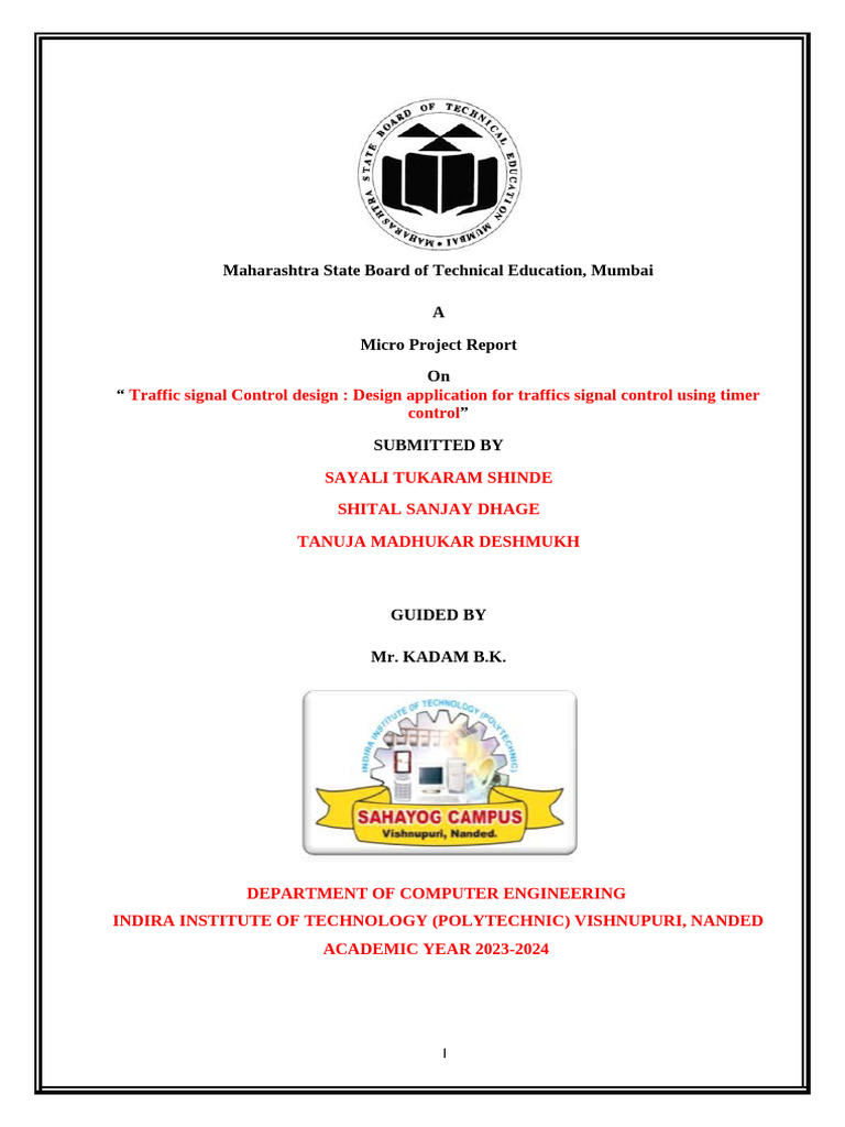 gad mp | PDF | Traffic