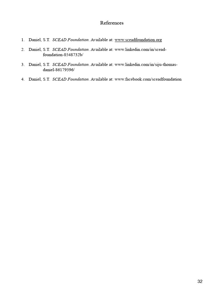 Final References | PDF