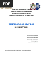 Norma Oficial Mexicana NOM-015-STPS-2001 | PDF | Calor | Medición