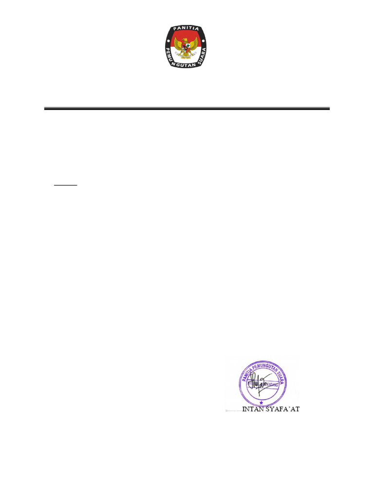 Und Pelantikan Untuk KPPS LBG | PDF