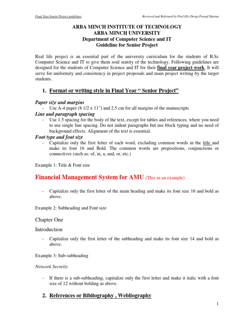 Project guideline | PDF | System | Dynamic Web Page