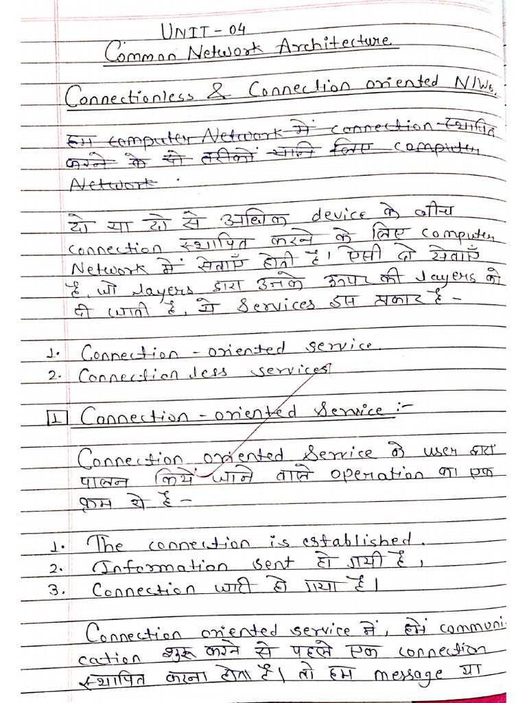 Unit-4 Common Network Architecture | PDF