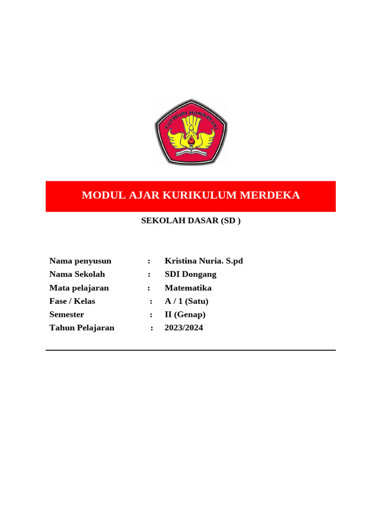 Modul Ajar 8 | PDF