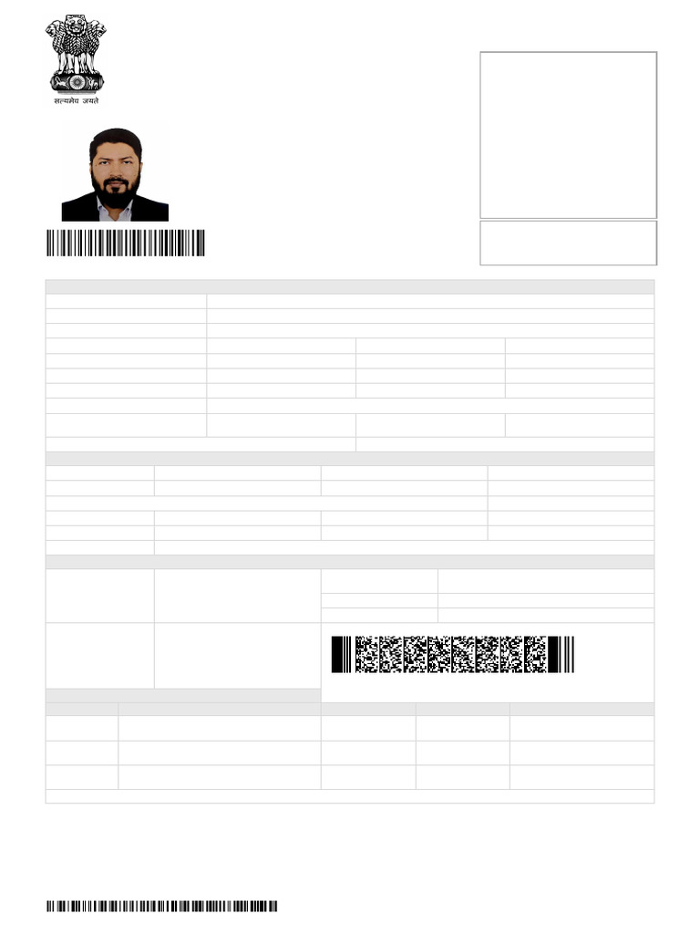 Indian Visa Application Form | PDF | Travel Visa | Passport