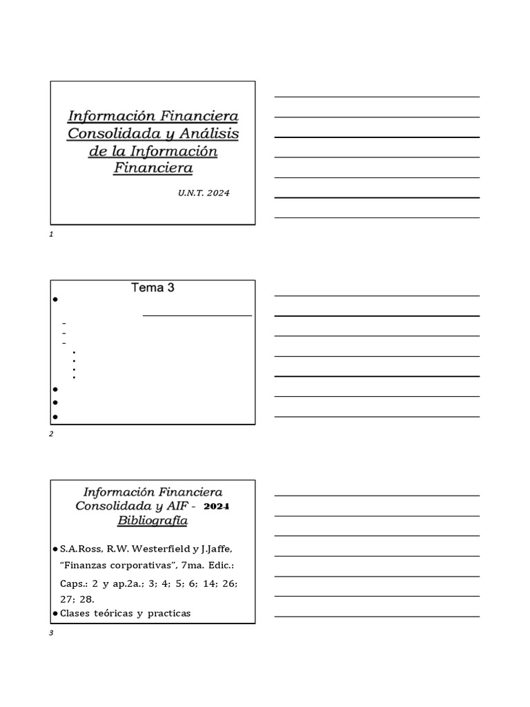 Análisis y Evaluación de EECC 2024 | PDF | Hoja de balance | Estado de resultados