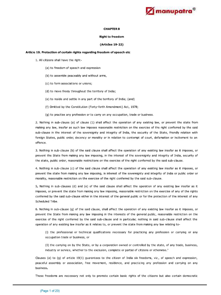 Const. Law (Ch-8) | PDF