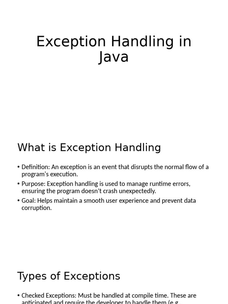 Unit 4 Exception Handling And Multithreading Pdf Class Computer