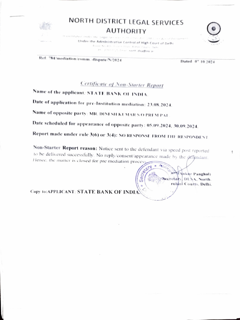 Dinesh Non Starter | PDF