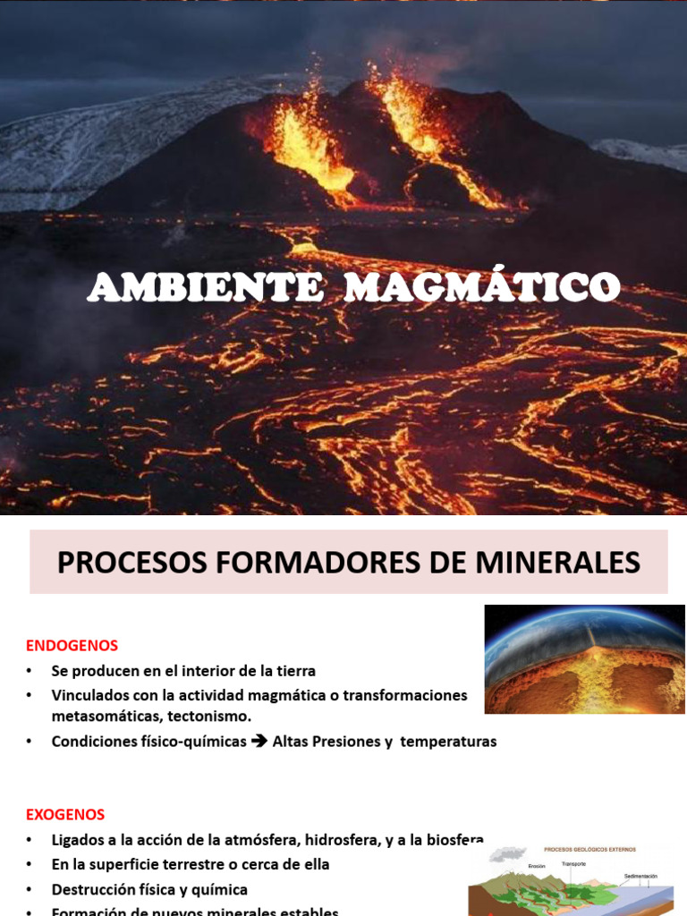 Amb Magmático | PDF | Magma | Roca (geología)