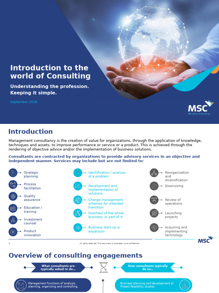 Introduction to Management Consulting | PDF | Consultant | Courage