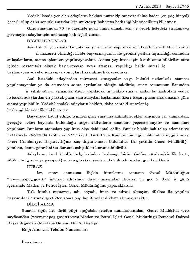 Sayfa: 36 Resmî Gazete | PDF