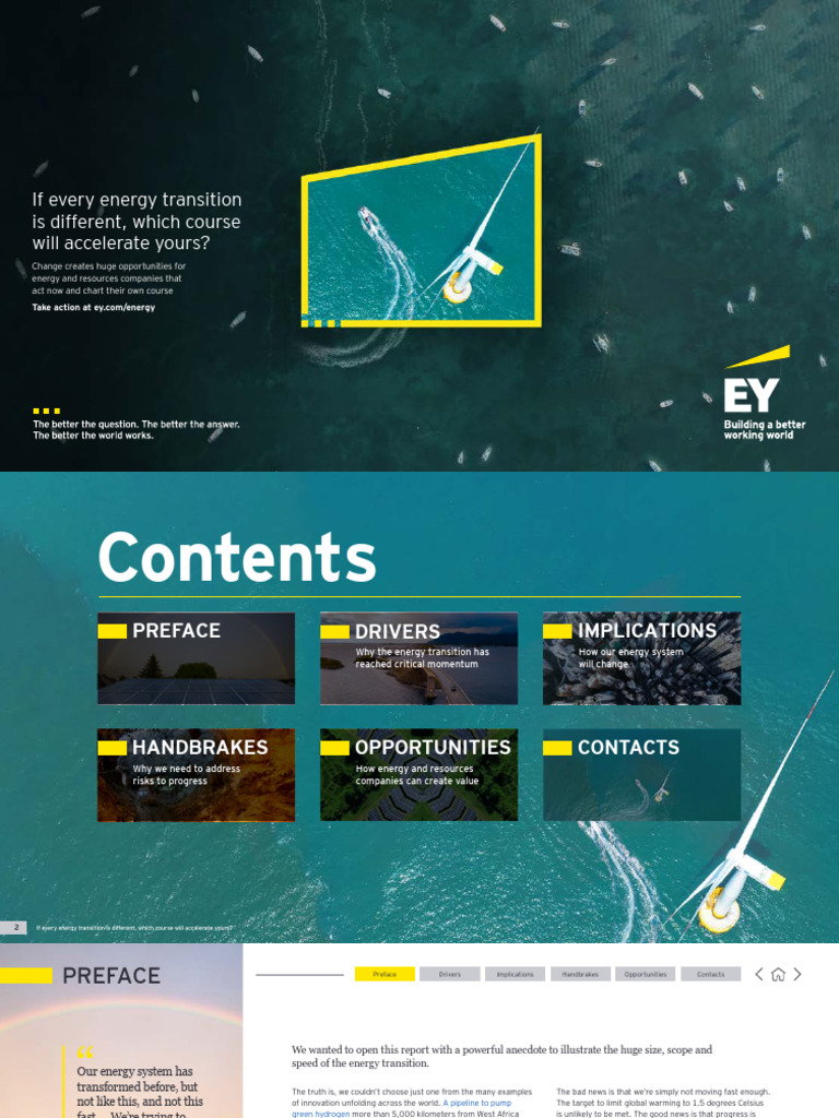 EY Energy and Resources Transition Acceleration Report v4 | PDF ...
