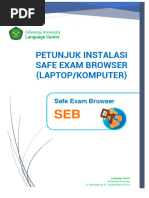 (Updated) Panduan Penggunaan Aplikasi Tes Bahasa PPB UIN Jakarta | PDF