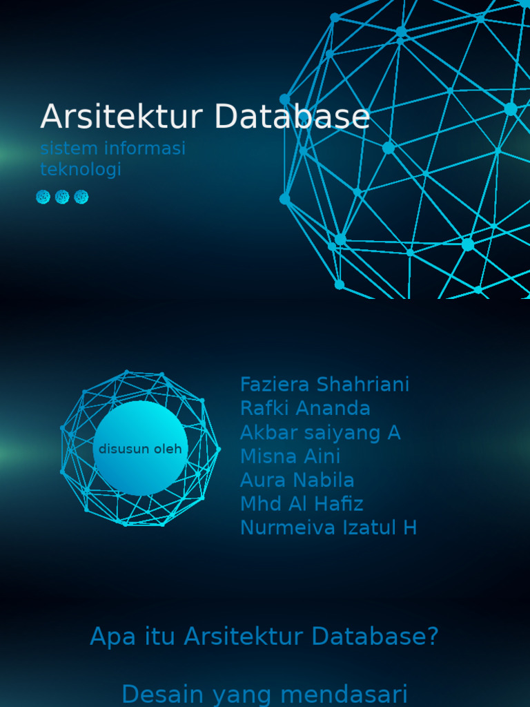 Arsitektur Database: Tingkat & Model | PDF