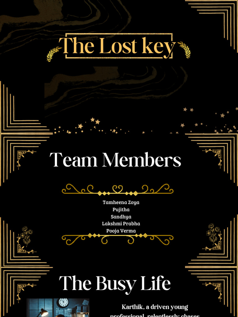 The Lost Key | PDF