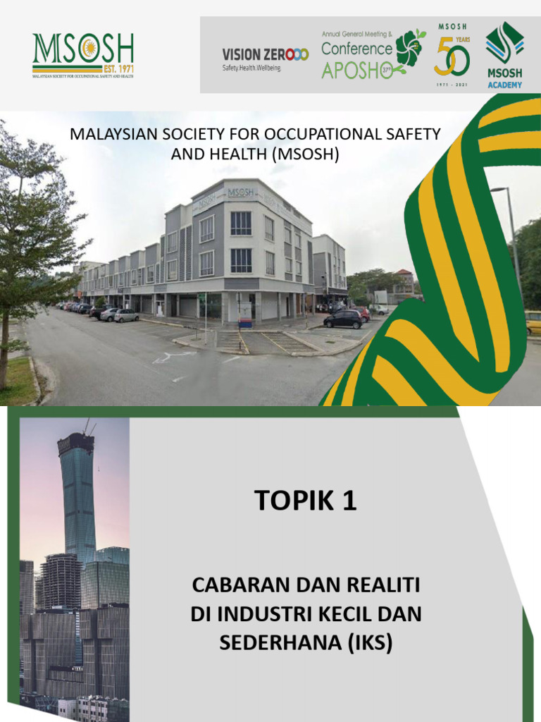 TOPIK 1 - CABARAN DAN REALITI DI INDUSTRI KECIL DAN SEDERHANA (IKS) | PDF