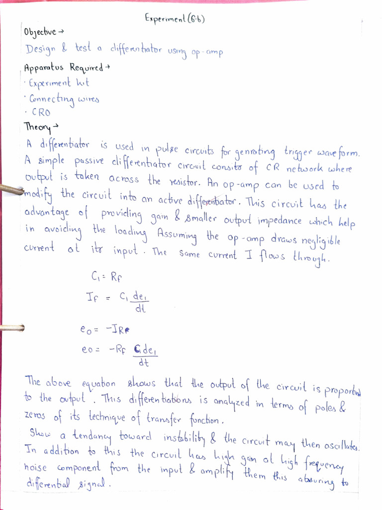 IC_LAB_FILE_2 | PDF | Analog Circuits | Electronics