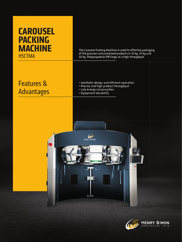 HS TecSheet CarouselPackingMachine | PDF