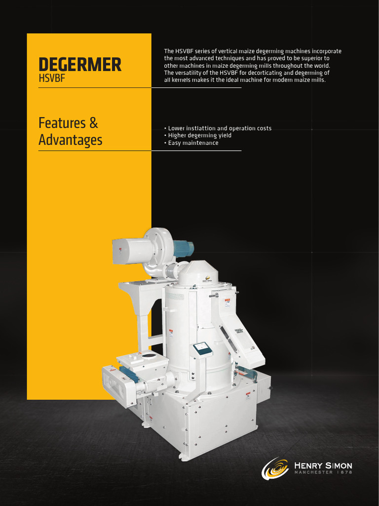 HS TecSheet Degermer | PDF