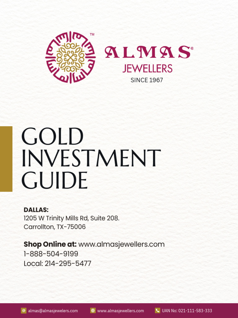 Almas Gold Investment | PDF | Gold As An Investment | United States Dollar