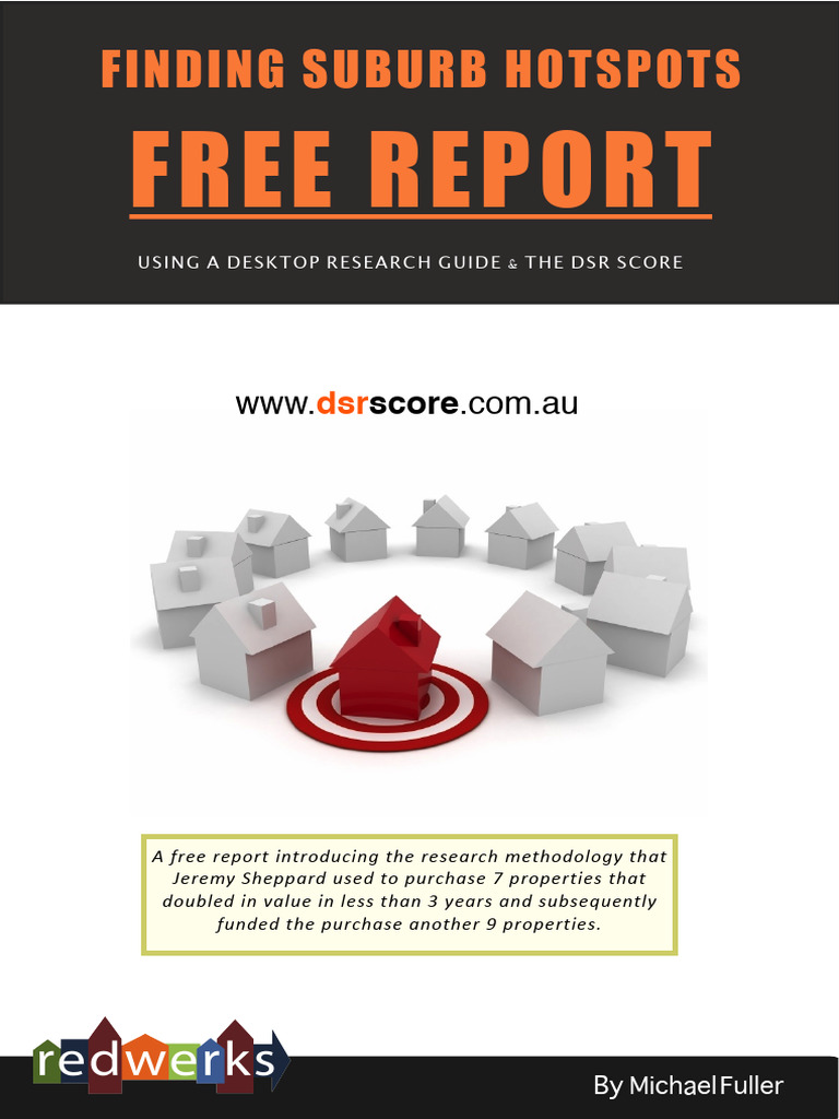 Free Report - Find Property Hotspots using The DSR Score | PDF ...
