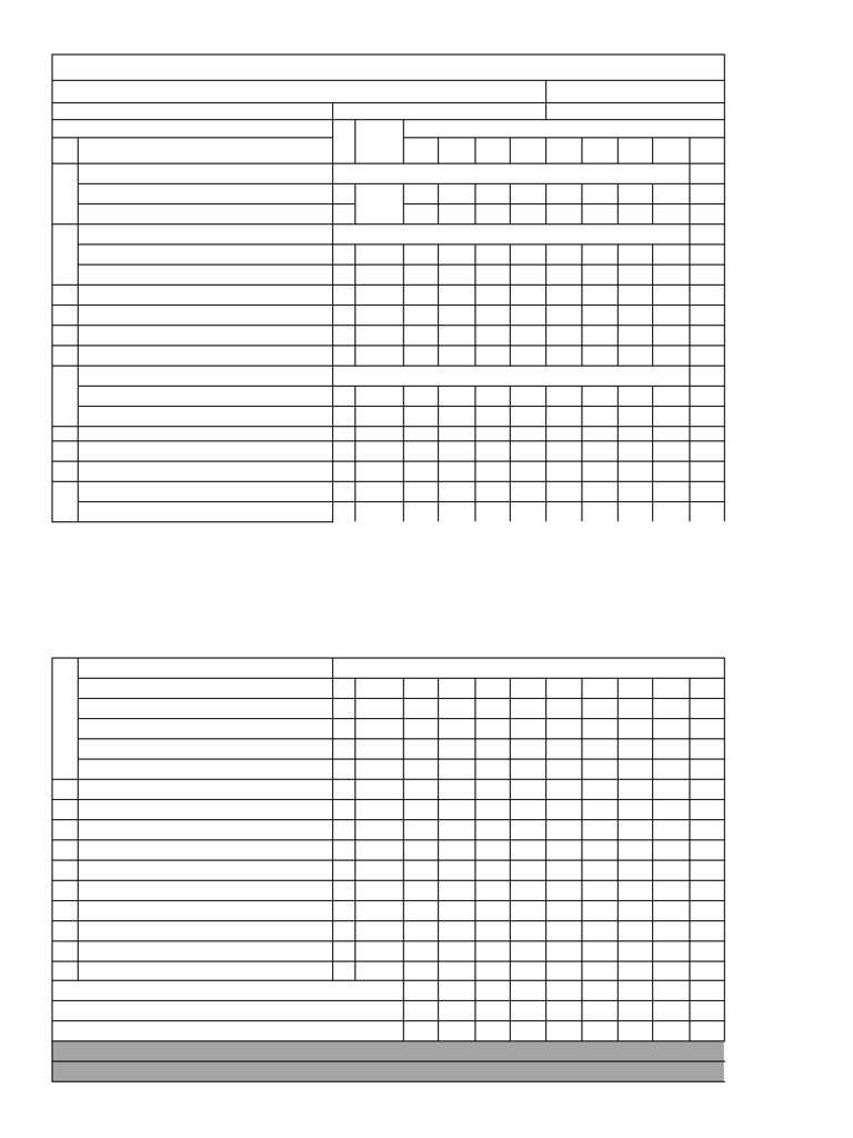 Mar Marks Form | PDF