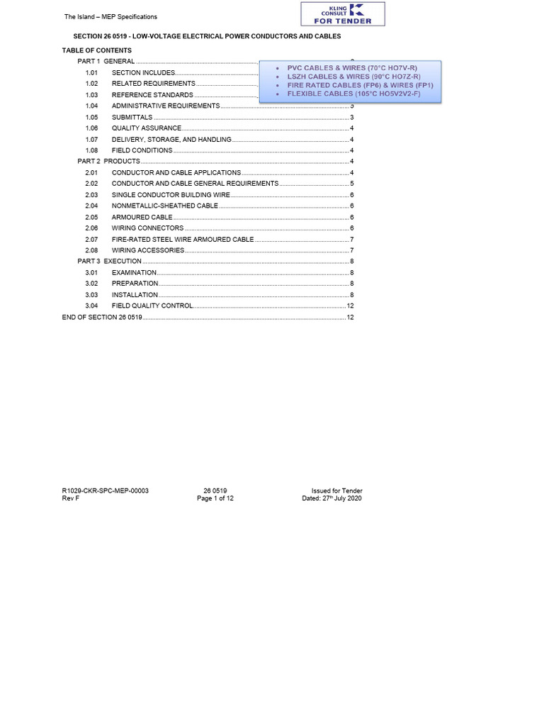 Specification - Compliance | PDF | Electrical Wiring | Electrical Connector