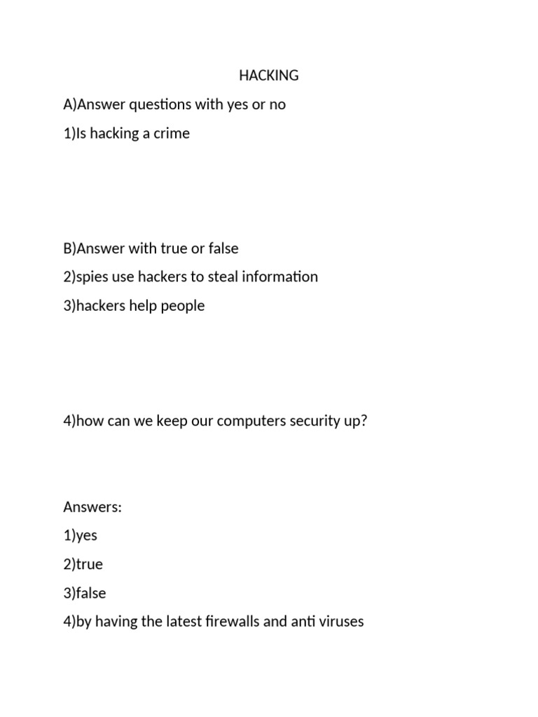 Hacking | PDF