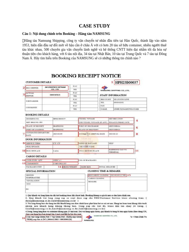 Case Study GNHH Câu Hỏi | PDF