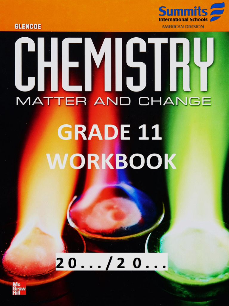G11-Chemistry Workbook | PDF | Isotope | Atoms