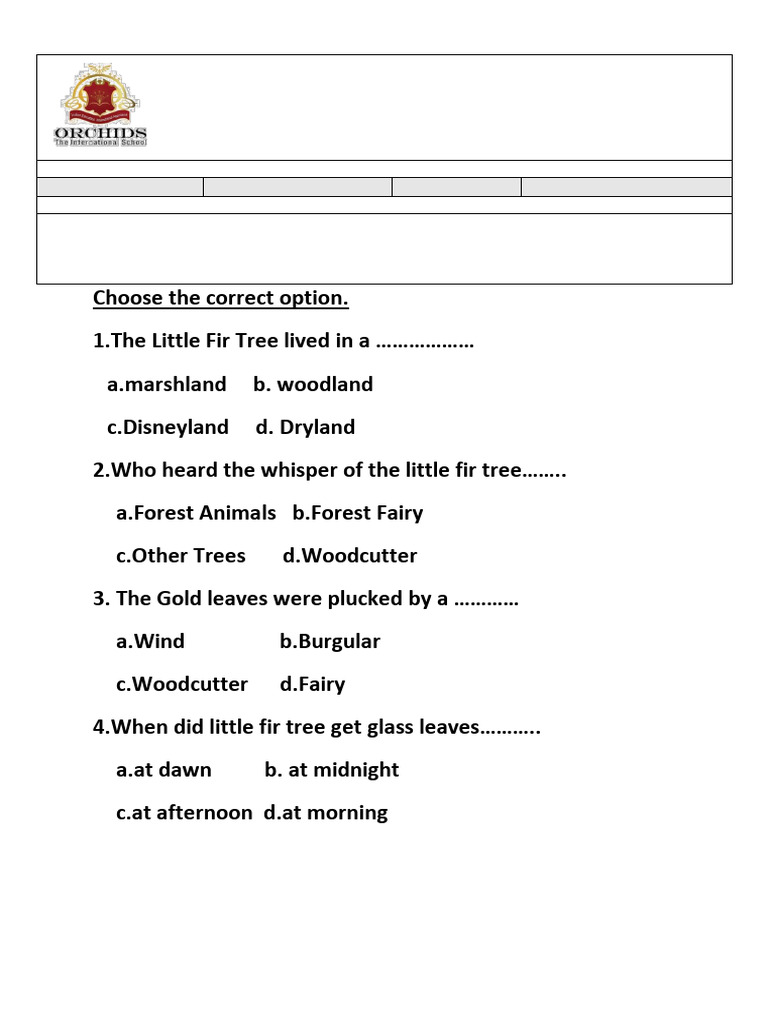 Grade 2 Set C English 2 | PDF