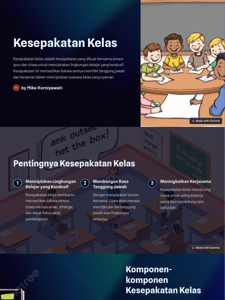 Kesepakatan Kelas | PDF