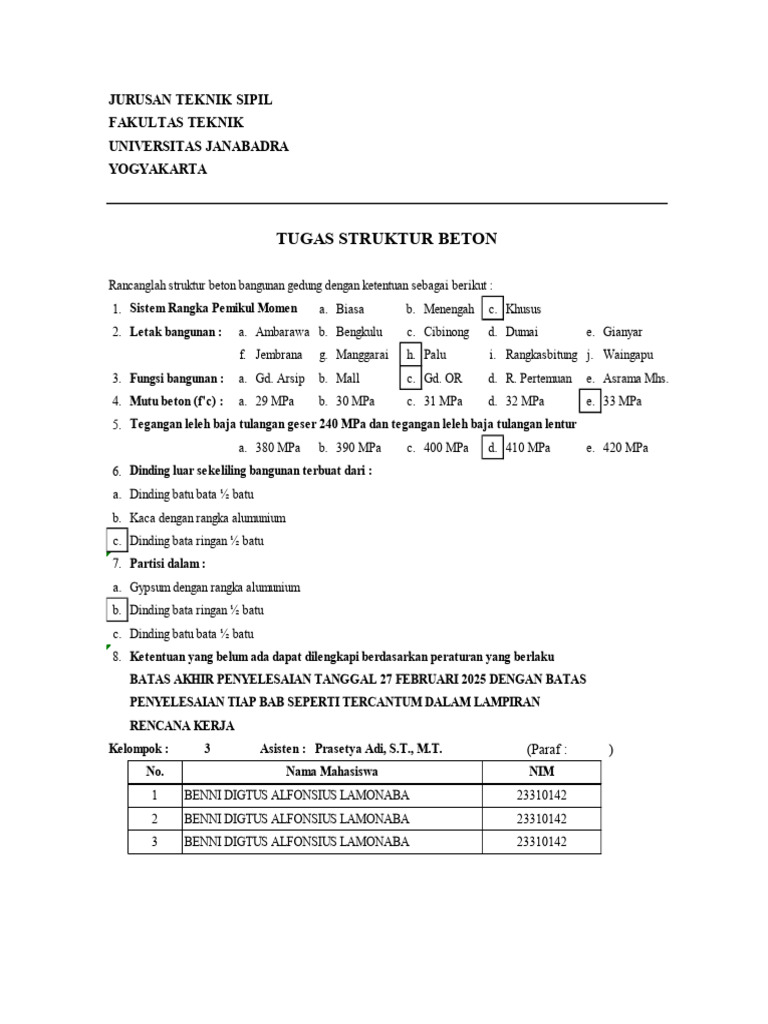 Soal Tugas SK-PBK Pr-3 Gasal 2024-2025 | PDF