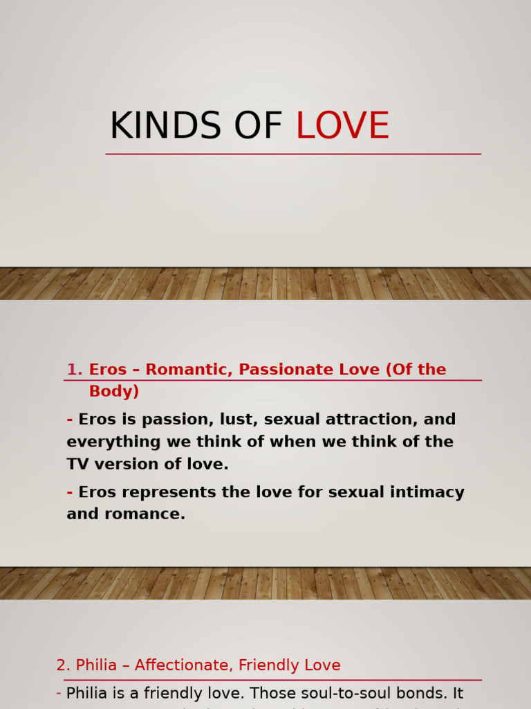 Exploring the 7 Types of Love | PDF