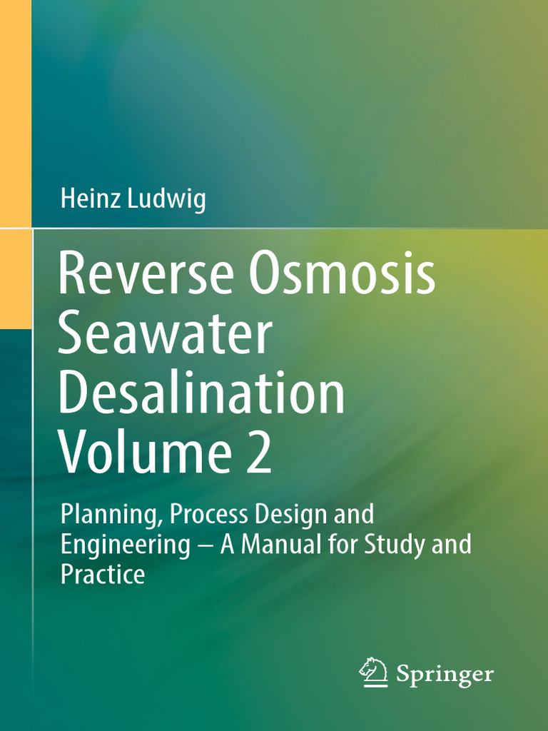 Reverse Osmosis Seawater Desalination Vo | PDF | Membrane | Water ...