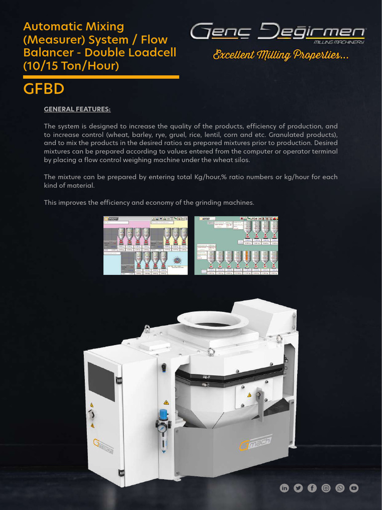 Flow Balancer Loadcell Datasheet | PDF