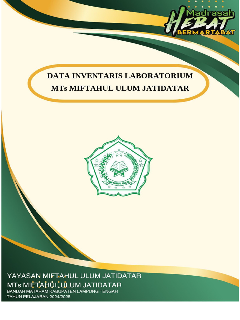 Cover Inventaris Lab A4 | PDF