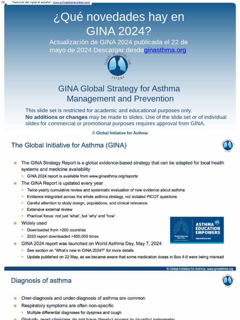 Whats New in Gina 2024 Website - En.es | PDF