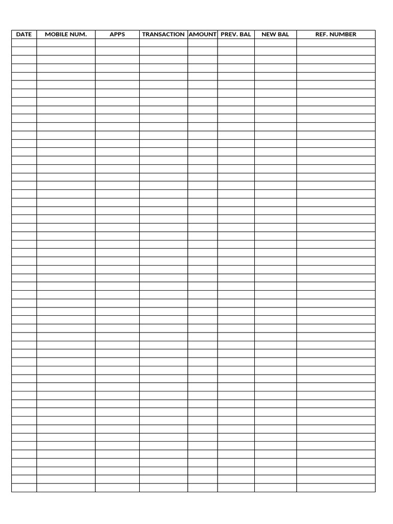 Tindahan Record Book | PDF