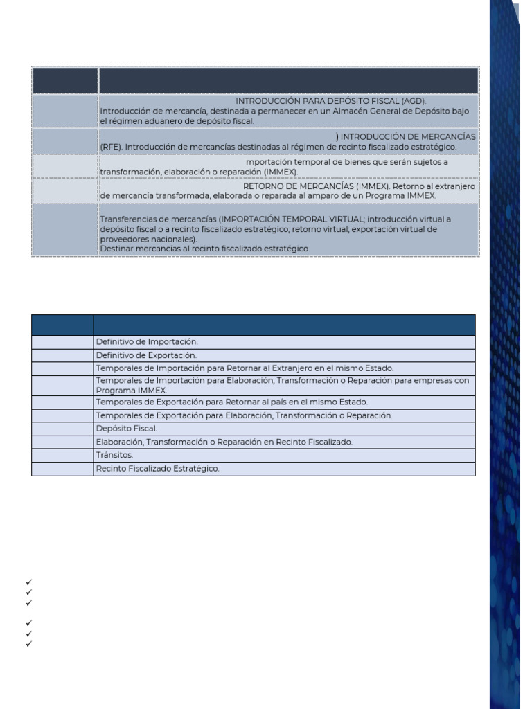 Claves de Pedimentos Aduaneros en México | PDF | El comercio ...