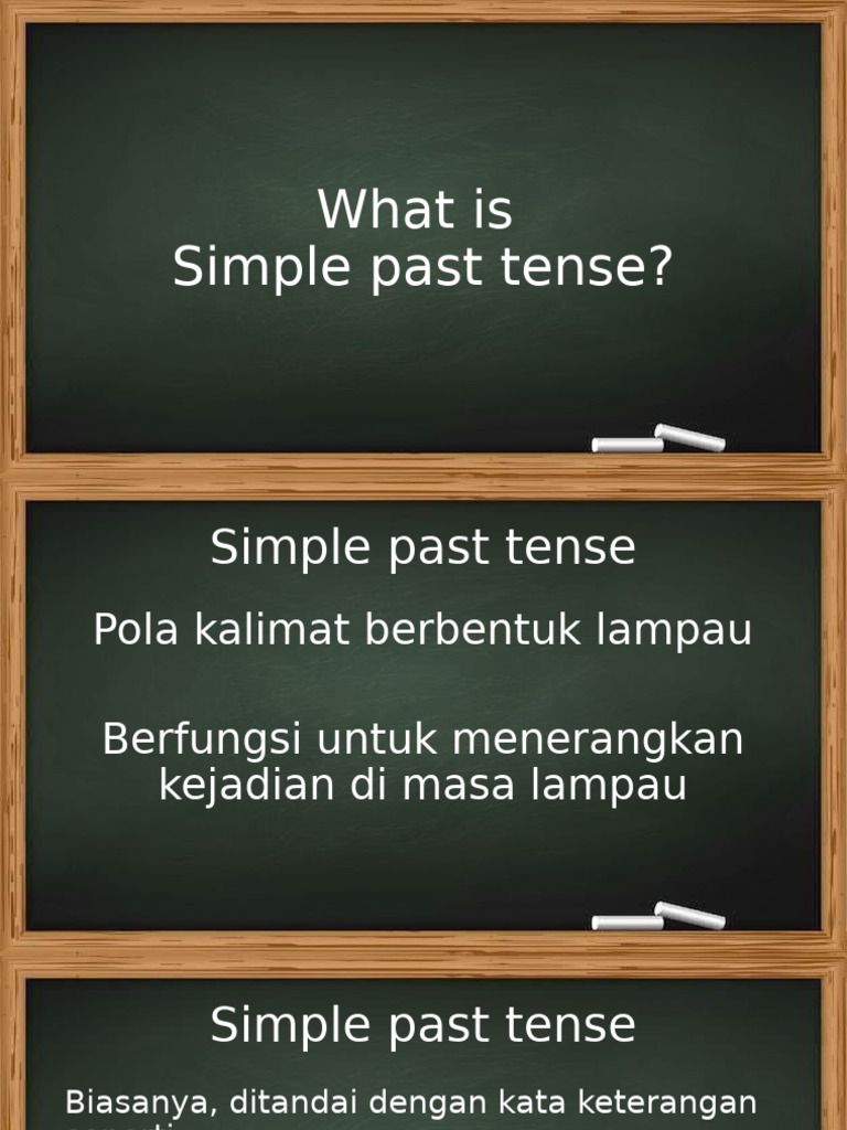 Understanding Simple Past Tense Rules | PDF