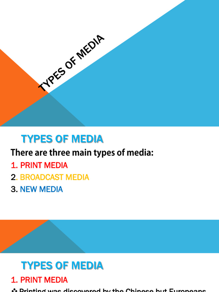 Overview of Print and Broadcast Media | PDF | Electronics | Entertainment