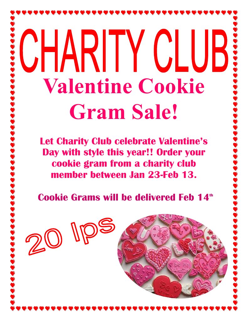 Valentine Cookie Gram Sale | PDF