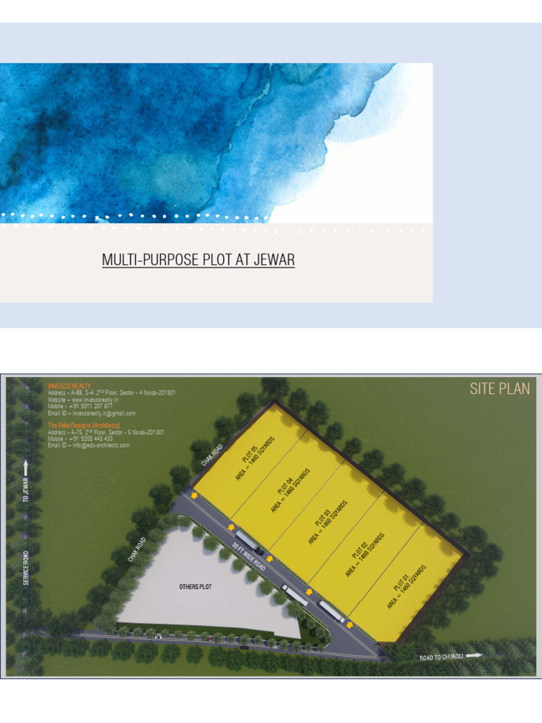 Jewar Land Layout | PDF