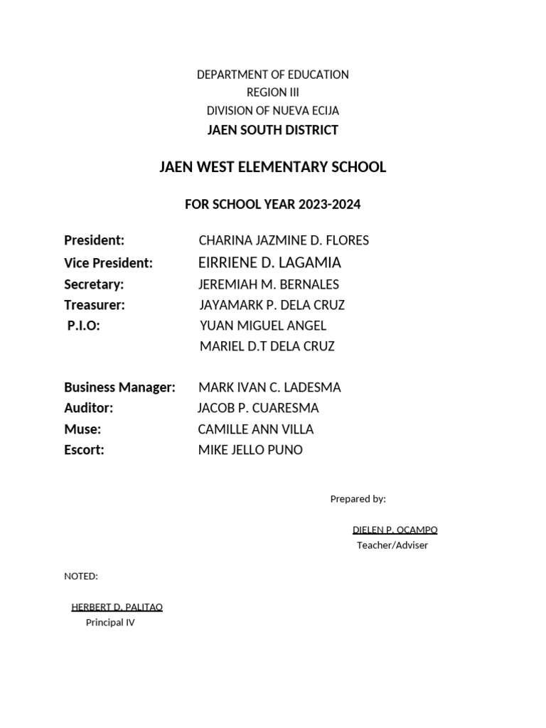 Department of Education | PDF
